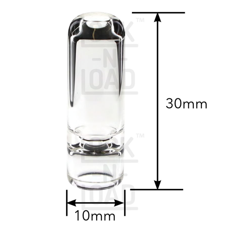 Lock-N-Load 9MM HP Glass Tips- 12 Rounds – Lock-N-Load Chillum